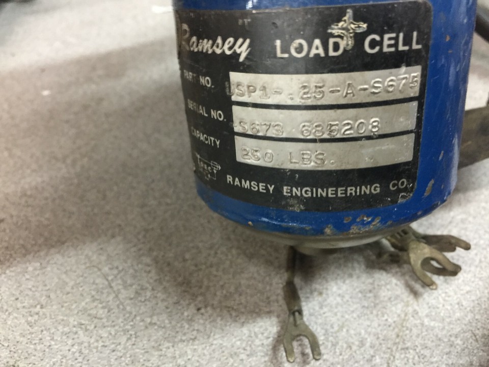 USED (LOT OF 4) RAMSEY 250 LBS LOAD CELL USP1-.25-A-S675 | eBay