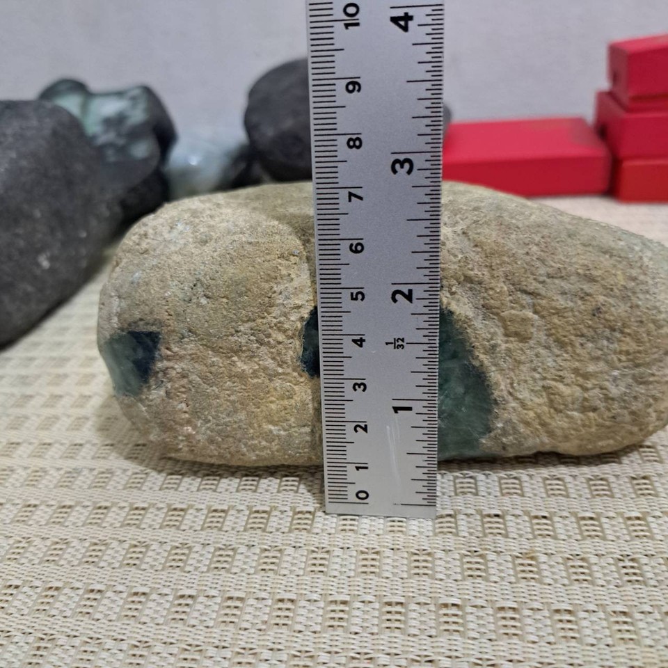 Burmese Jade Rough Surface Jadeite Natural Myanmar Carving Material ...