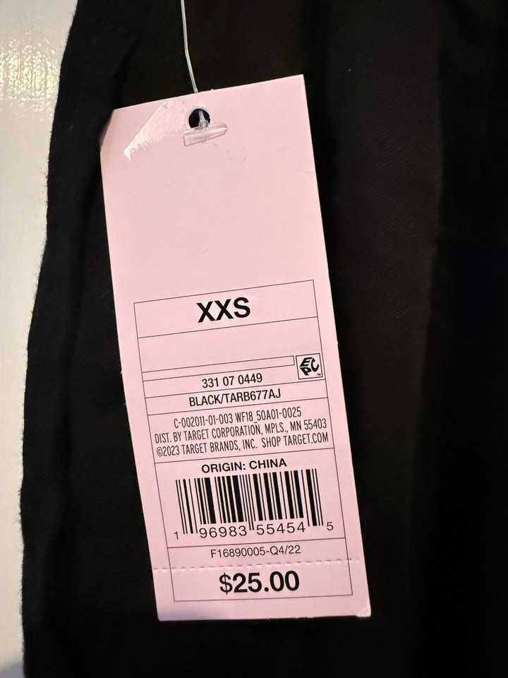 Wild Fable Black Rayon Flowy Pants w/ Elastic Waist NWT XXS 2XS | eBay