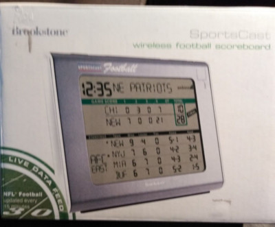 BROOKSTONE SPORTSCAST BASEBALL WIRELESS ELECTRONIC SCOREBOARD USED ...