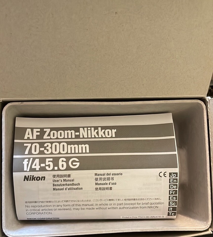 Nikon D5500 Digital SLR Body + AF-S 18-55 VR + 70-300mmG Lens Bundle ...