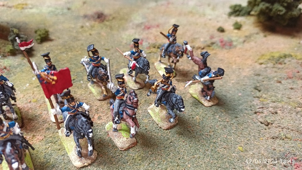 1/72 - 20mm Crimean British Lancers Cavalry - Strelets / pro painted | eBay