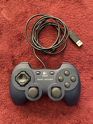 Logitech Controller Dual Action Gamepad USB Game G-UD8 | eBay