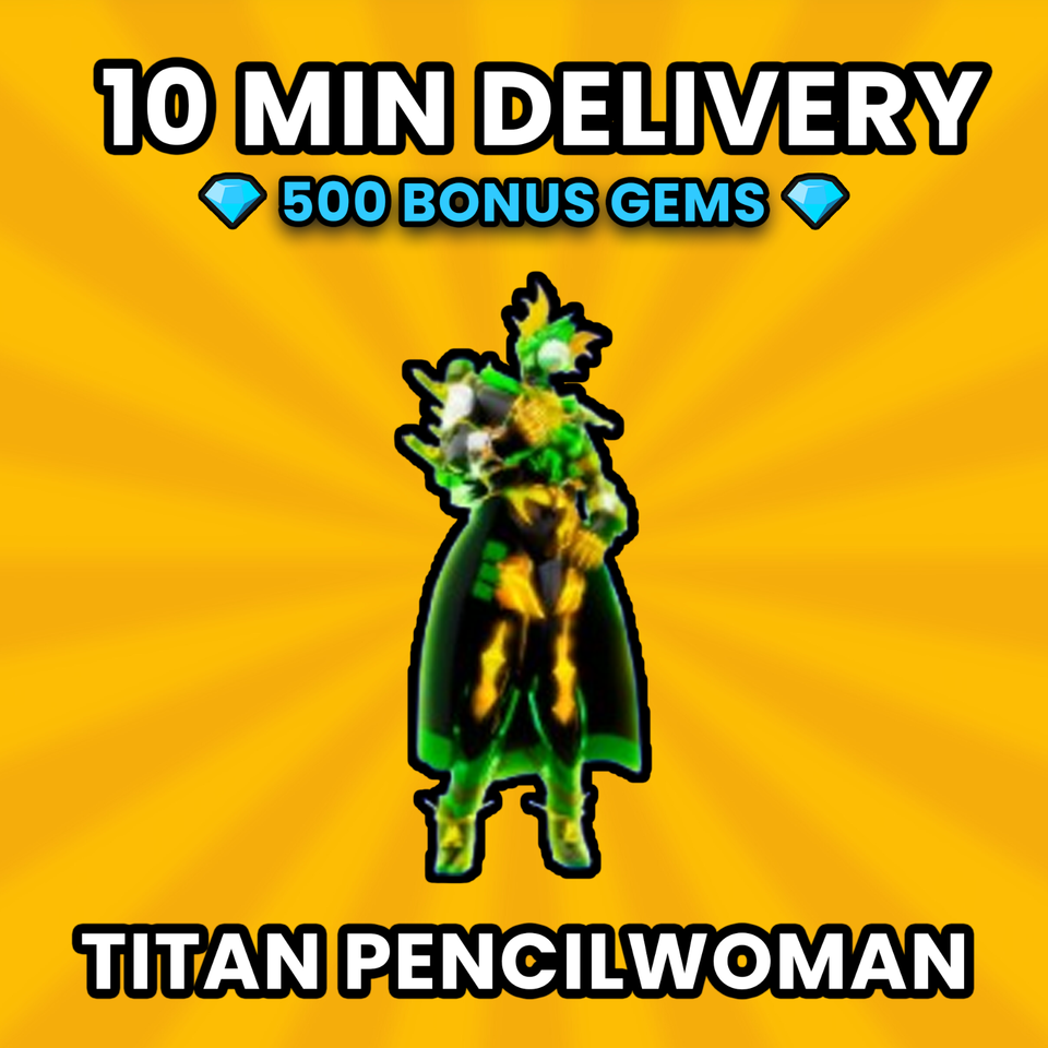 ⏳ 10 MIN DELIVERY ⏳ Toilet Tower Defense (TTD) ALL UNITS + GEMS 💎 CHEAP ...