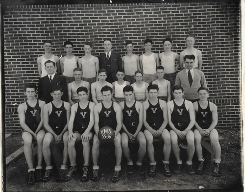 1935 Varnum High School Basketball Team Photo Seminole Oklahoma 8 X 10 ...