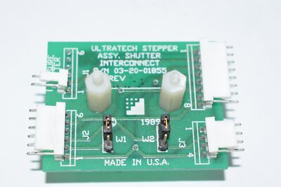 Ultratech Stepper 03-20-01855 SHUTTER INTERCONNECT, ASSY PCB Module | eBay