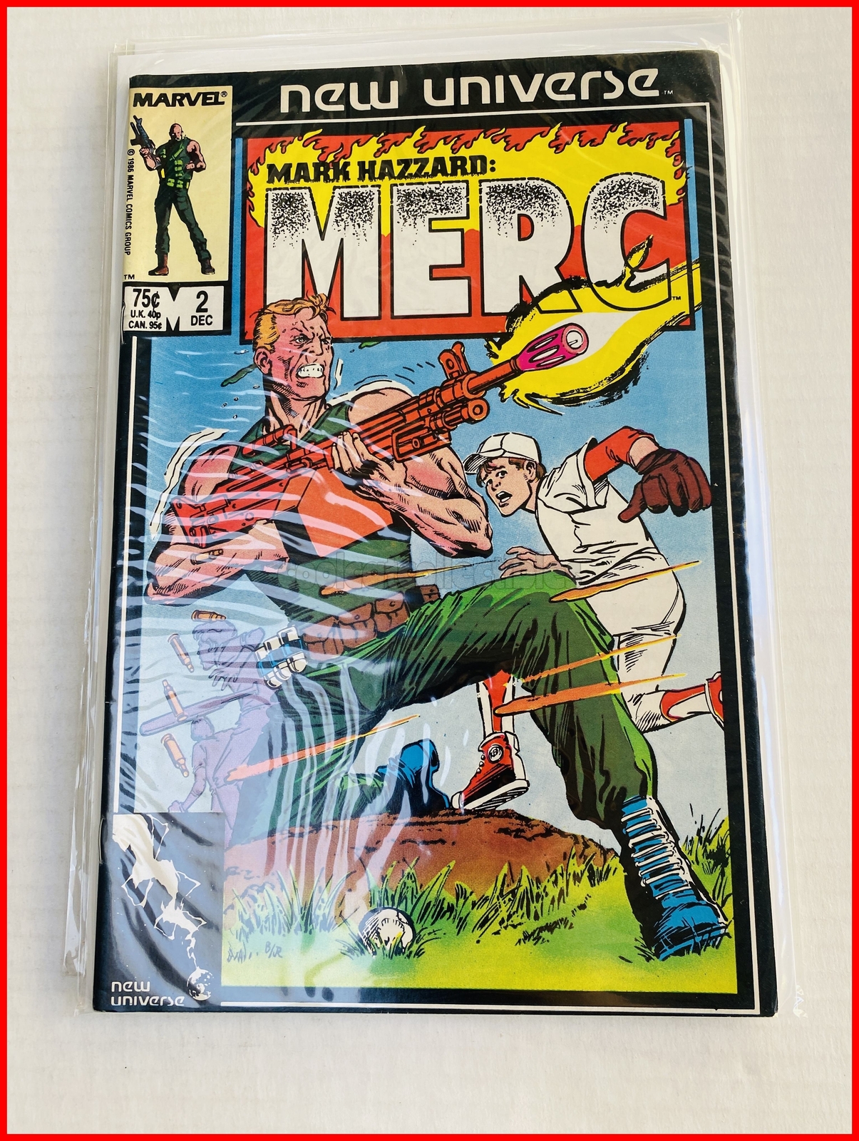Marvel Comics - Mark Hazzard: Merc #2 - 1986-12-01 | eBay
