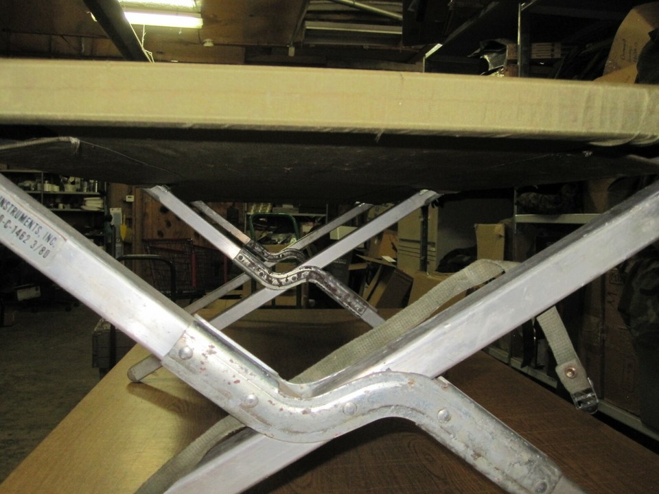 USGI Used Real Genuine Military Issue Aluminum Folding Field Cot / Bed ...
