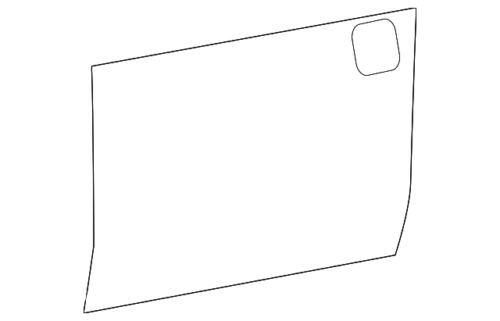 Genuine Ford Lincoln 2004-2008 F-150 Mark LT Door Outer Panel 4L3Z ...