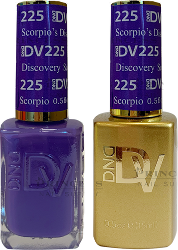 DND DUO DIVA GEL & LACQUER #225 - Scorpio's Discovery | eBay