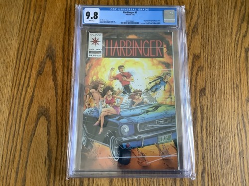 Harbinger #1 CGC 9.8 White Pages 1st Appearance of Harbinger, W/ Coupon ...