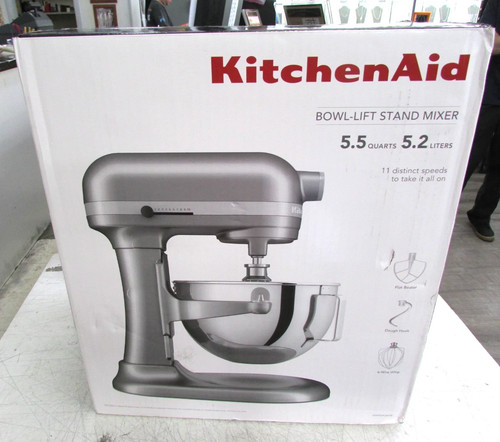 KitchenAid MIXER Bowl-Lift Stand Mixer 5.5 Quart MODEL KSM55SXXXCU | eBay