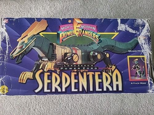 MIGHTY MORPHIN POWER RANGERS Serpentera Power Zord 1995 New in Box | eBay