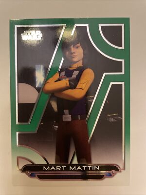 Star Wars Galactic Files Green #REB-36 Mart Mattin 190/199 | eBay