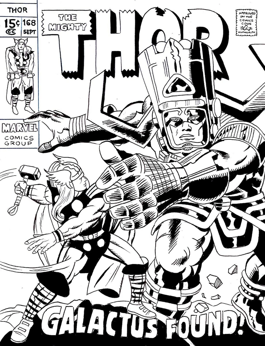 The Mighty Thor Comic Art