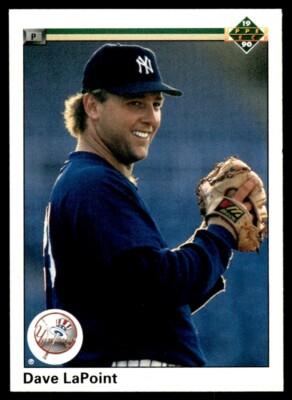 1990 Upper Deck #507 Dave Lapoint New York Yankees | eBay