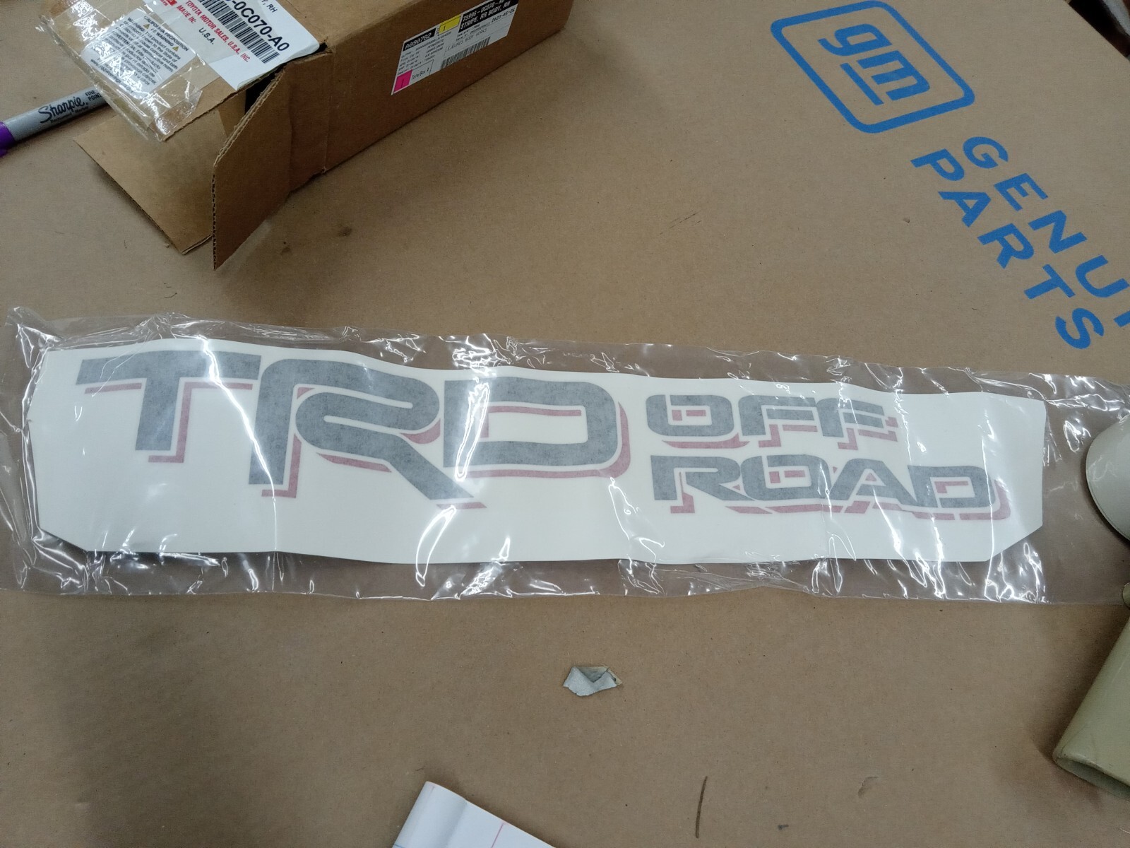 75996-0C070-AO Toyota TRD Off-Road bedside decal 2016-2023 TACOMA ...