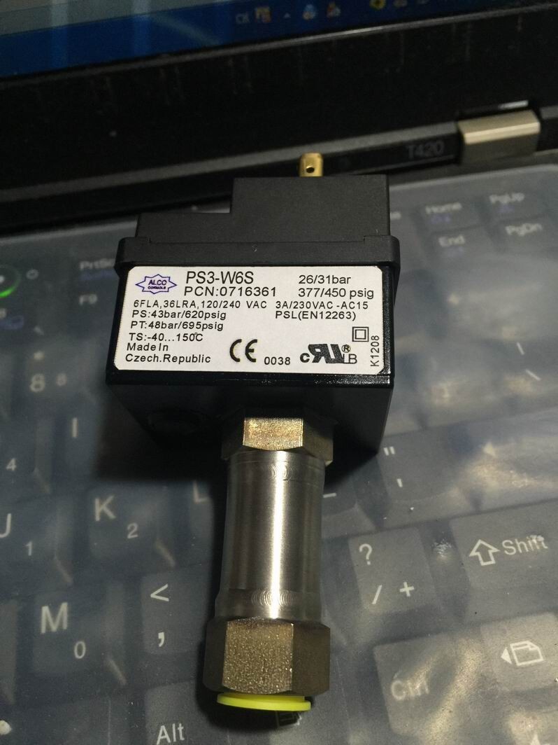 1PC New For ALCO Pressure switch PS3-W6S 26/31bar (DHL or FEDX) #H18XB ...
