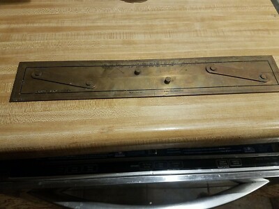 Parallel Rules - Antique Brass