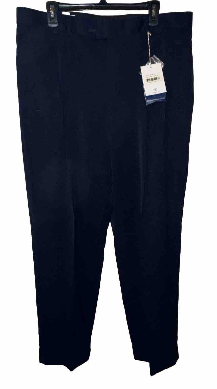 Cutter & Buck Pants Mens 38 x 30 Black Pleated Straight Leg Cuffed | eBay