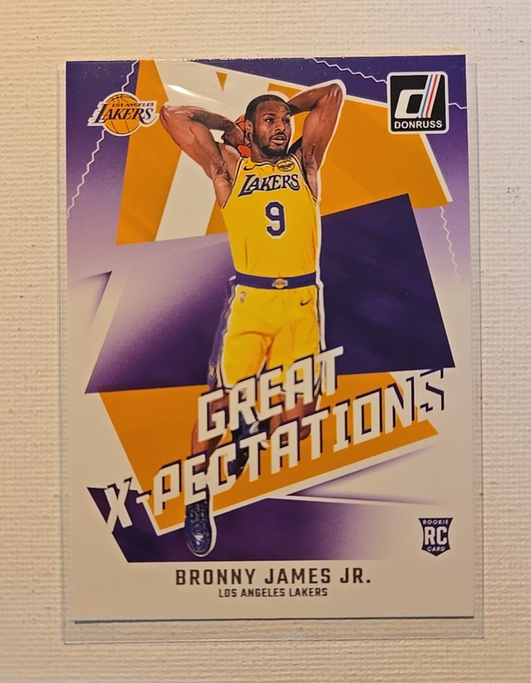2024-25 Panini Donruss Great Expectations - Bronny James Jr. #14 (RC ...