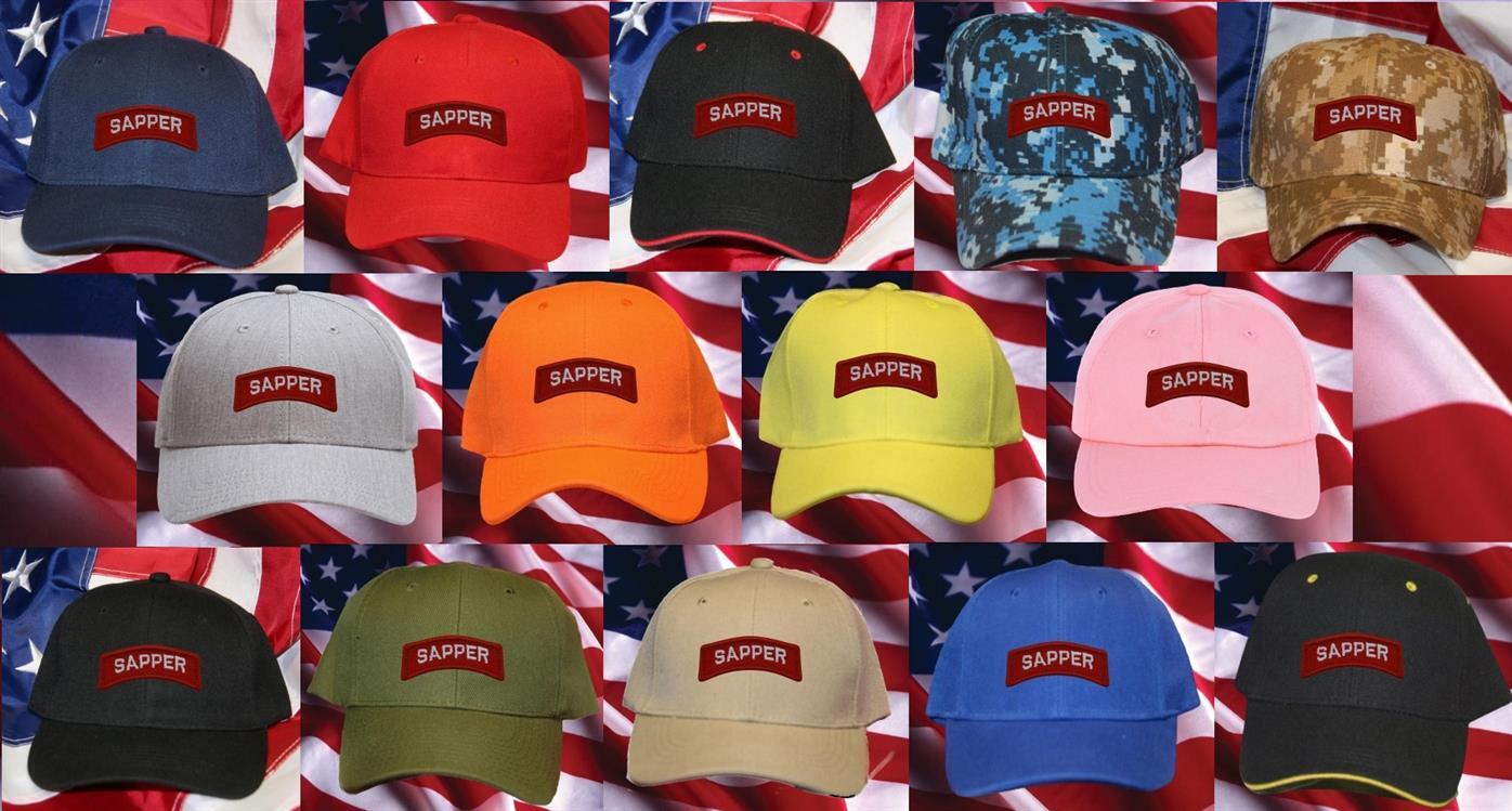 US ARMY SAPPER HAT PATCH CAP ARMY OF ONE VETERAN GIFT USA WOW | eBay