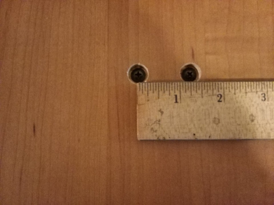 Bush Furniture Lateral File Parts. 4 EA door handles. Dark Bronze. With ...