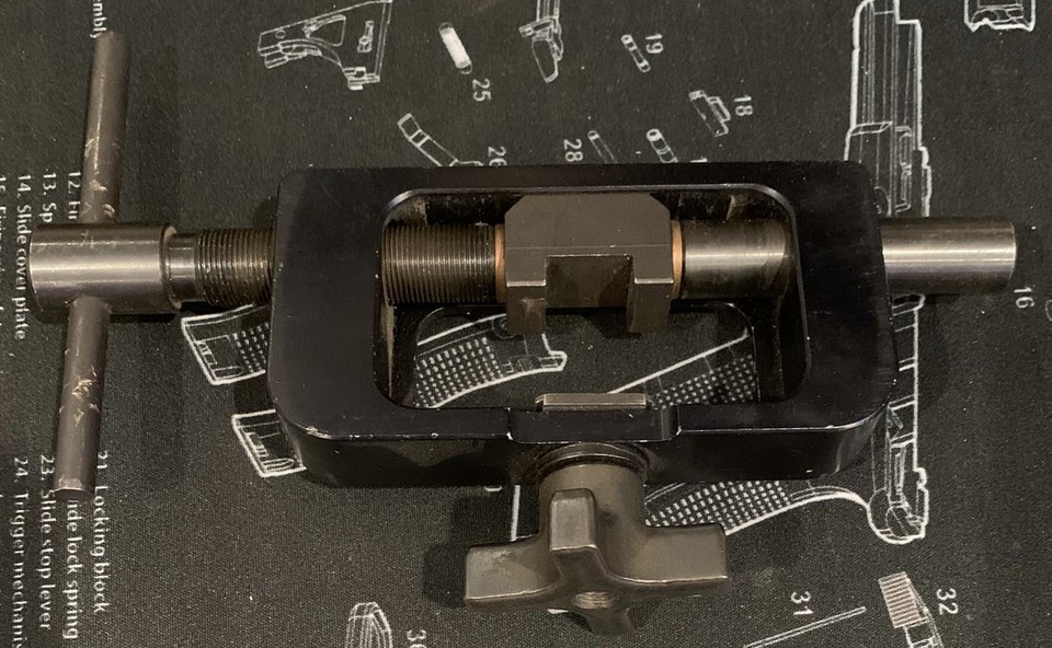 MGW 314 Maryland Gun Works Rear Sight Tool Beretta 8000, Cougar, PX4 ...