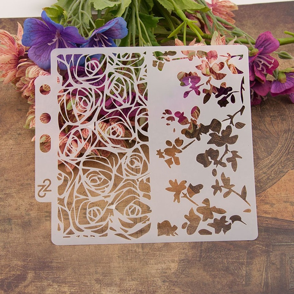 Drawing Stencils Furniture Geometric Painting Templates Cake Decorating ...