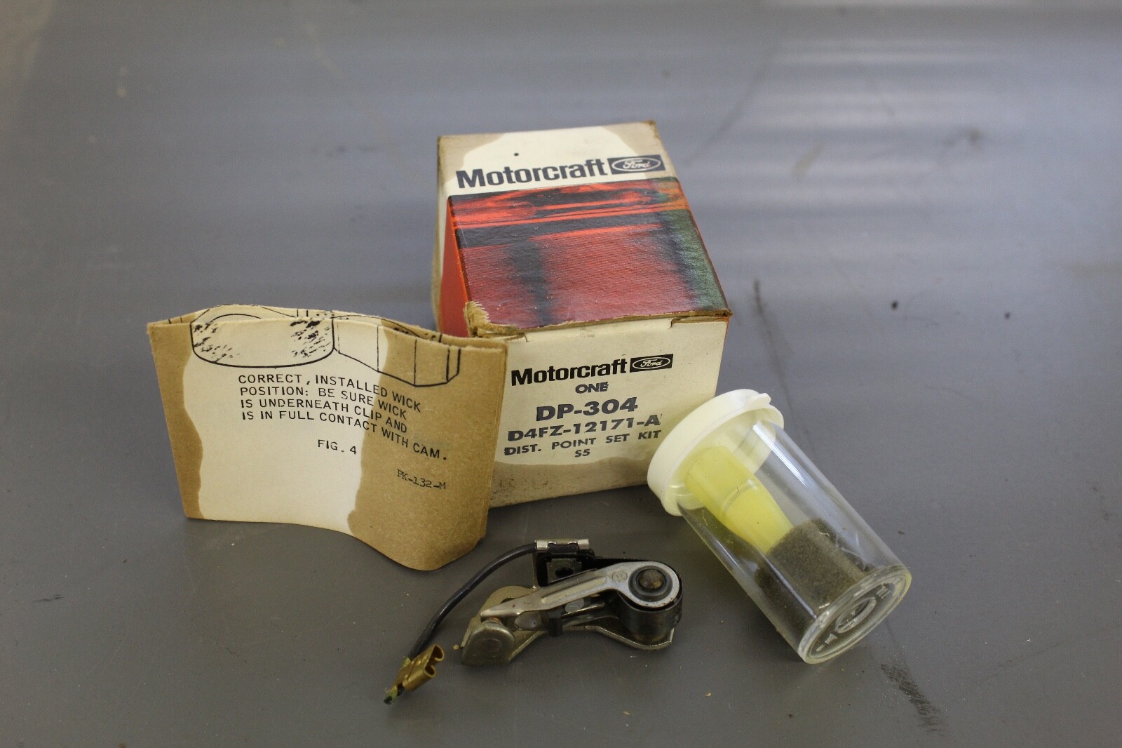 NOS MOTORCRAFT DP-304 DISTRIBUTOR POINT SET KIT | eBay