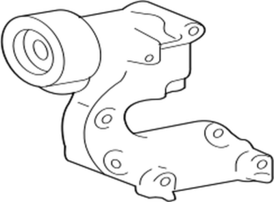 16620-31100 Toyota Tensioner assy, v-ribbed belt 1662031100, New ...