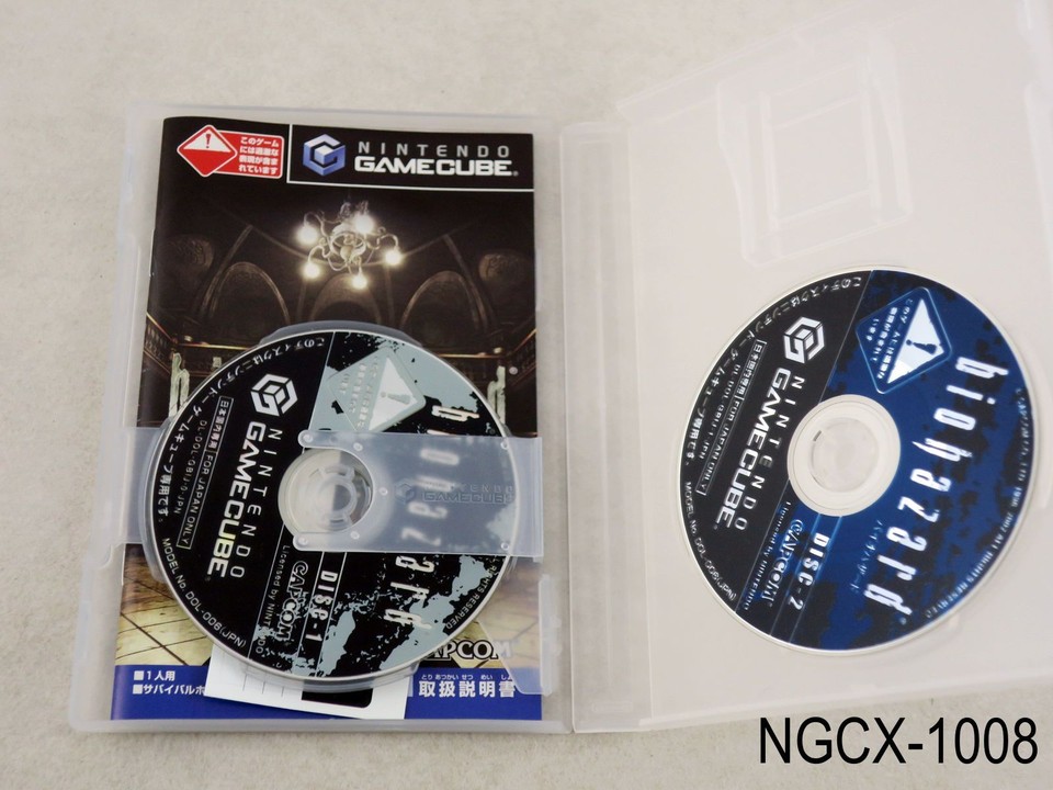 Biohazard 1 Resident Evil Japanese Import Nintendo Gamecube GC JP US ...