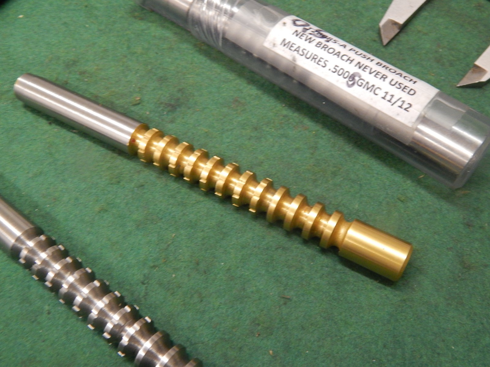 Milwaukee Broach Co. USA 1/2" Diameter Round Push Broach | eBay