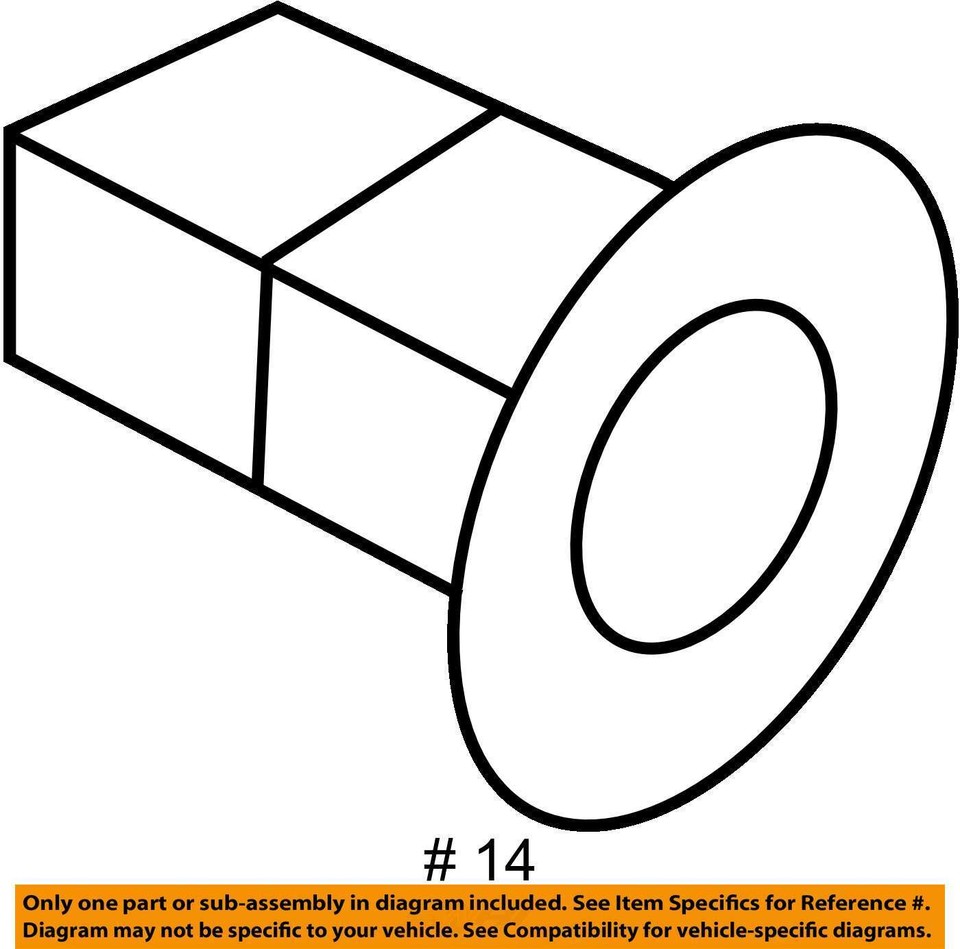 GM OEM 97-14 Avalanche 1500 Exterior Trim-Edge Molding Retainer Nut ...