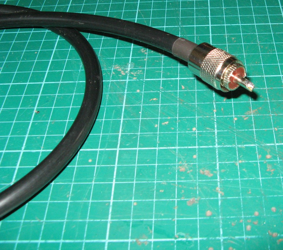 1 METER PATCH LEAD RG213U MIL COAX PL259 QUALITY PLUGS | eBay UK