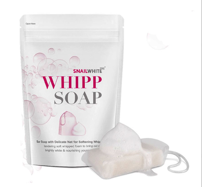 x4 Snail White Whipp Soap Bar Foam with Delicate Softening Namu Life ...