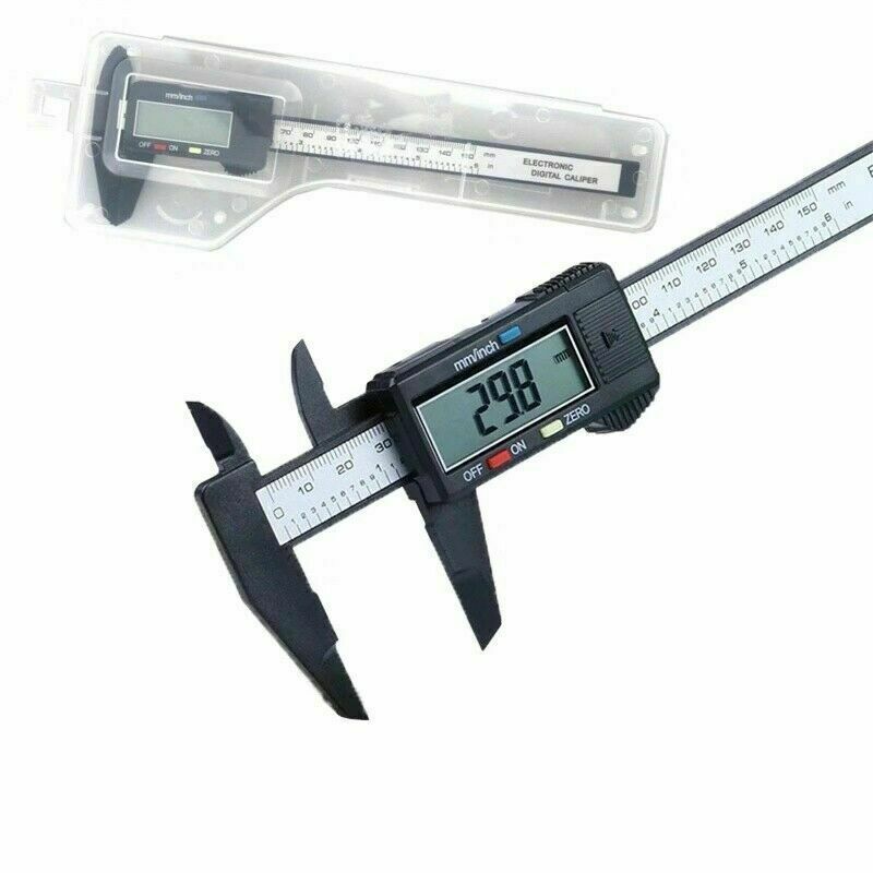 Digital Caliper Vernier Micrometer Electronic Ruler Gauge Meter ...