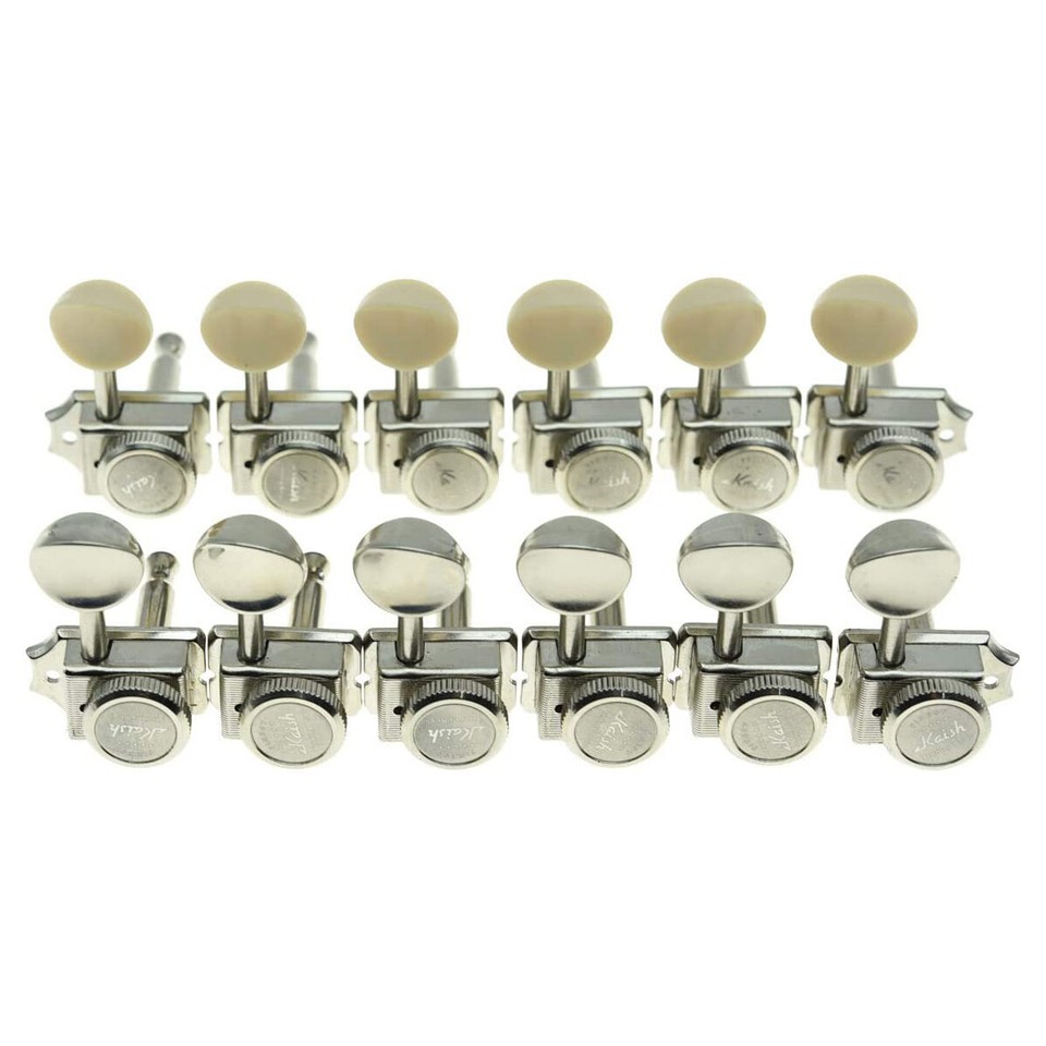 Vintage Locking Tuners Guitar Tuning Keys for Strat/Tele Nickel w ...