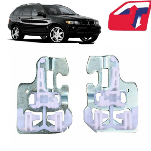 Fits 99-06 BMW X5 Left or Right Front Window Regulator Two Repair Metal ...