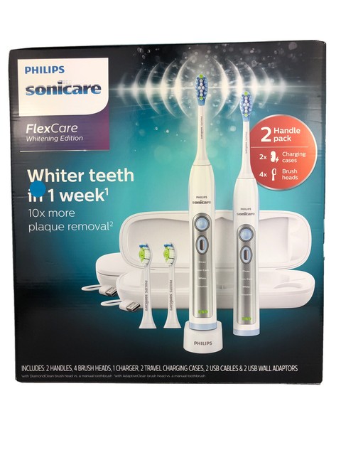 Philips Sonicare Whitening Edition Rechargeable Toothbrush - White (2 ...