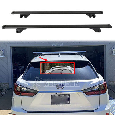 53" Roof Rack Cross Bars Carriers For LEXUS RX350 RX450h w/ Raised Roof ...