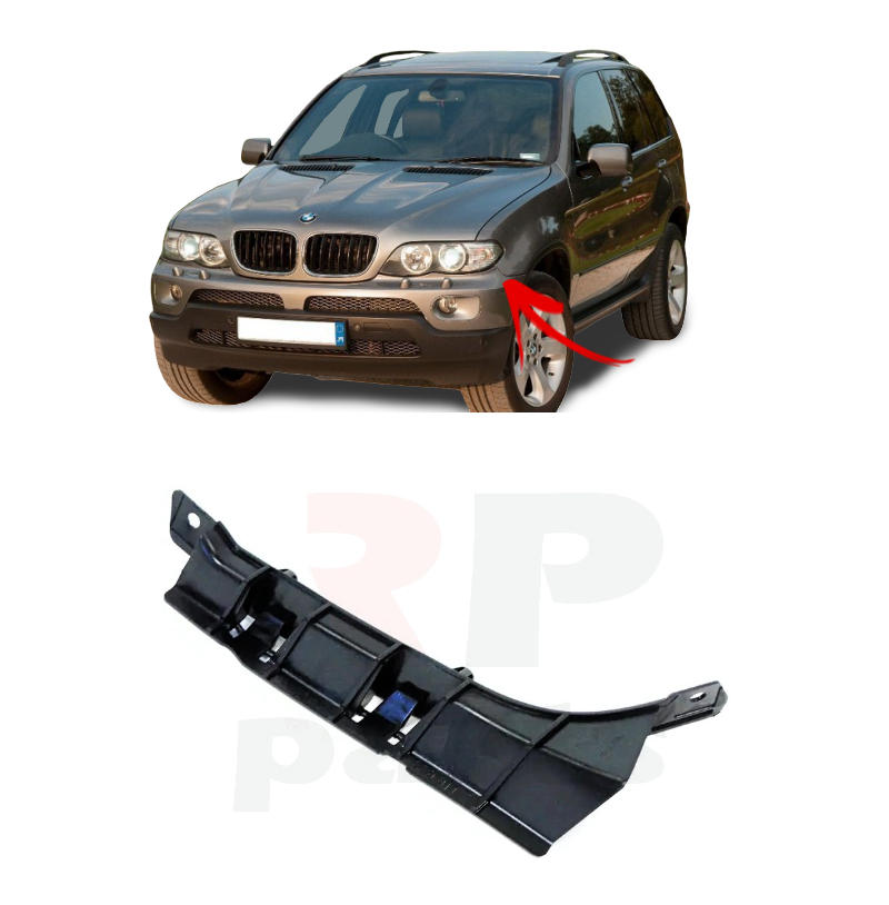FOR BMW X5 E53 LCI 2003-2006 NEW FRONT BUMPER HOLDER BRACKET LEFT ...