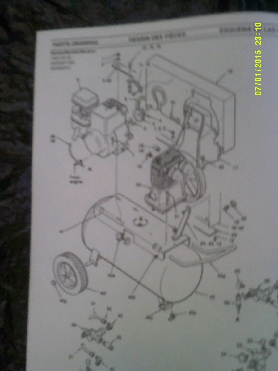 Coleman Powermate Compressor Parts List