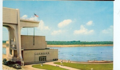 KENTUCKY LAKE,KENTUCKY-KENTUCKY DAM/LAKE-PM1968-CARS-(KY-K) | eBay