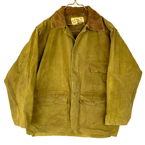 Vintage Bullseye Bill 1940s-50s Hunting Jacket Medium Button Up Water ...