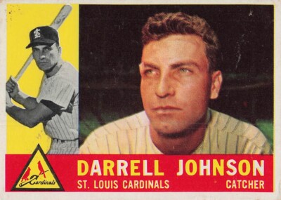 DARRELL JOHNSON 1960 TOPPS BASEBALL #263 | eBay