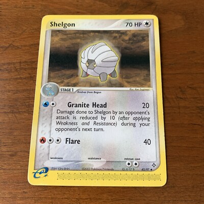 Shelgon 42/97 EX Dragon Pokemon Card LP | eBay