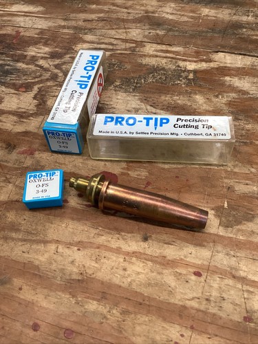 2 Oxweld OFS 3-49 Two PCs. Oxy Fuel Cutting Torch Tips | eBay