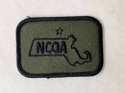 US Massachusetts National Guard NCO Academy subdued sleeve patch | eBay