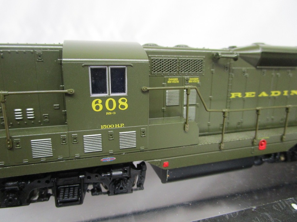 Atlas Classic HO Scale Reading EMD GP7 Diesel Locomotive #608 NOS DCC ...